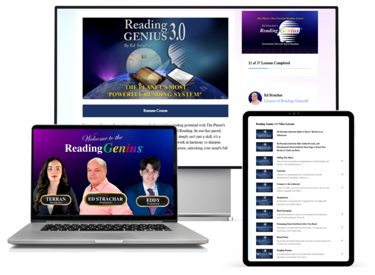 Reading Genius® 3.0 | Generations Beyond Speed Reading