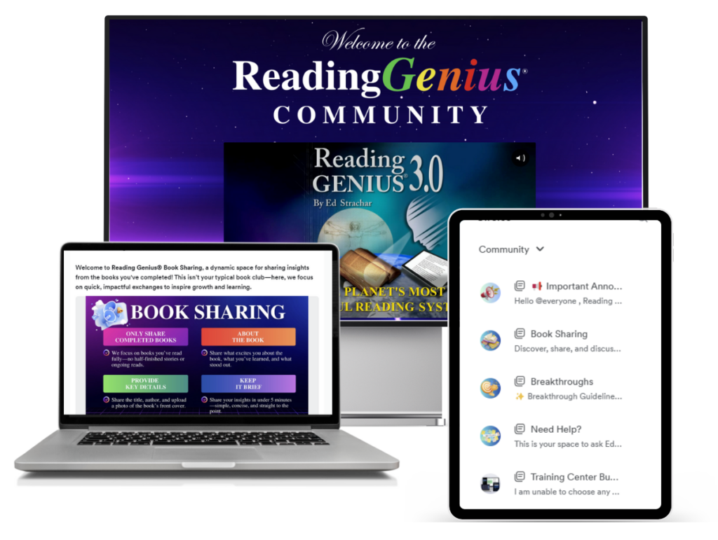 Reading Genius® 3.0 | Generations Beyond Speed Reading